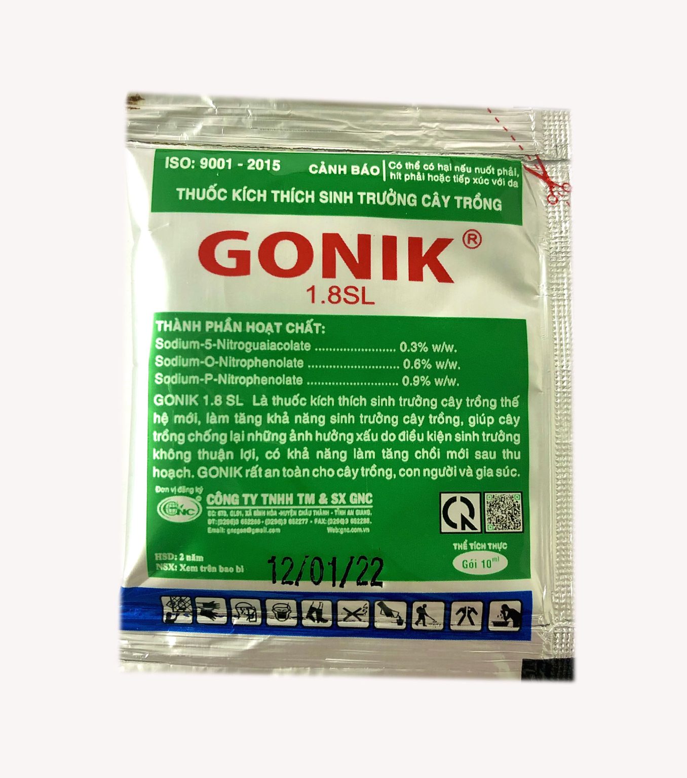 GONIK 1.8SL 10ML – Bảo vệ thực vật Phương Đông