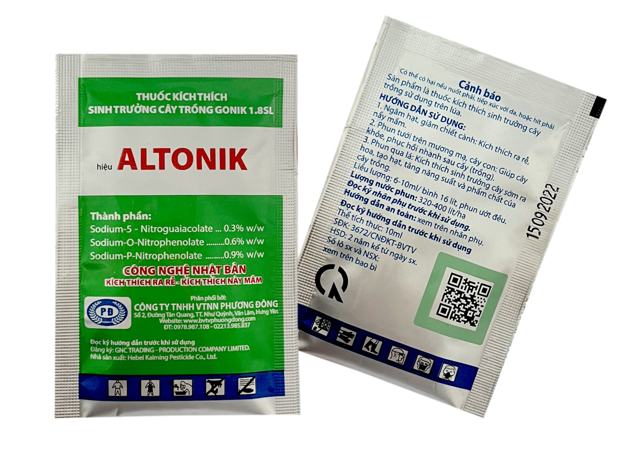 GONIK 1.8SL 10ML – Bảo vệ thực vật Phương Đông