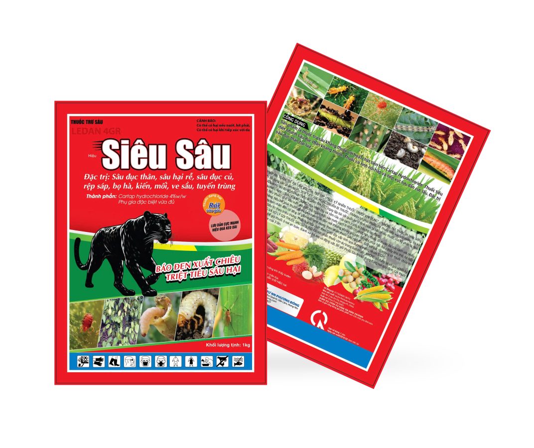 LEDAN 4GR hiệu SIÊU SÂU 1KG – Bảo vệ thực vật Phương Đông
